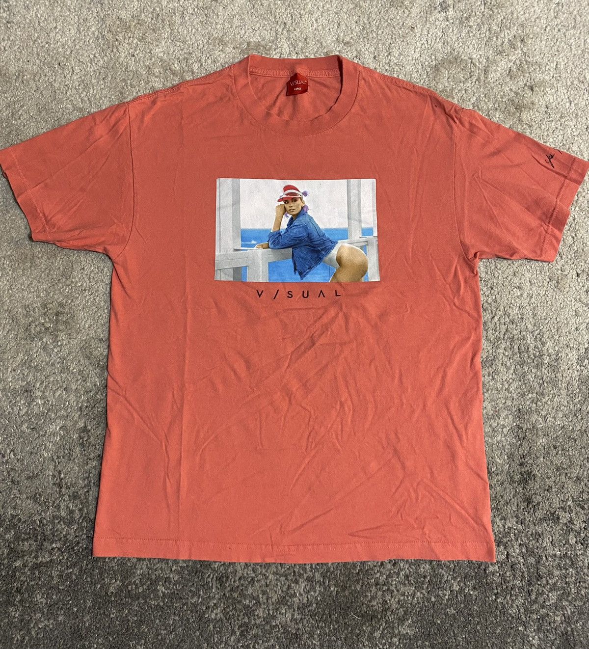 Visual Visual yes julz shirt size large | Grailed