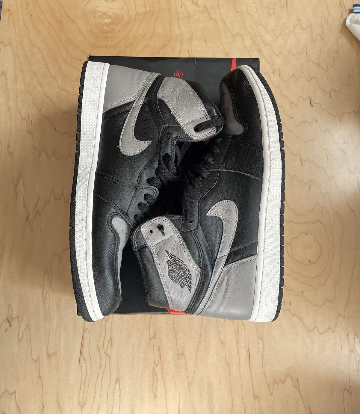 Nike Jordan 1 Shadow retro used w box | Grailed