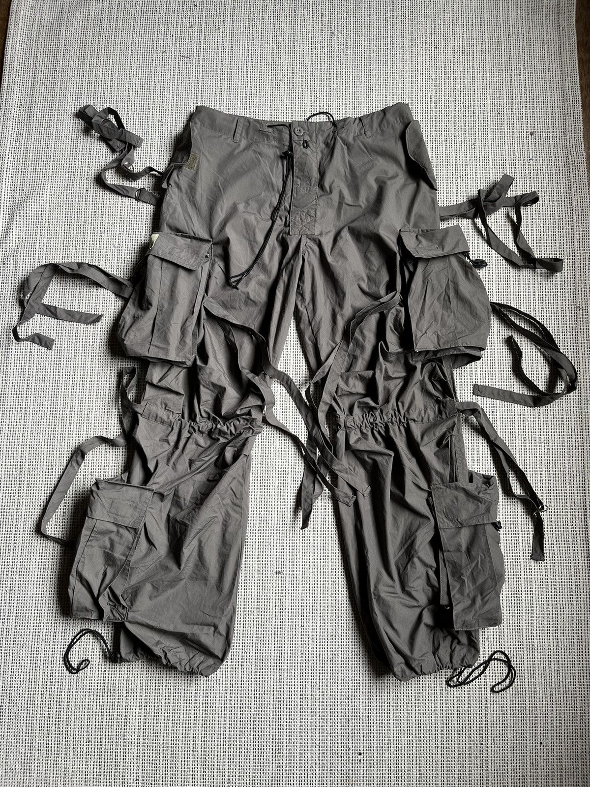 Japanese Brand × Seditionaries × Streetwear Rare 🔥 Jungle Hardwear parachute bondage cargo pants ...