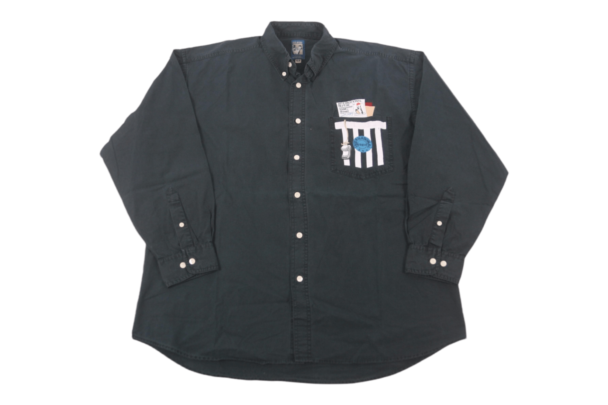 Vintage RARE💥 Tex Avery Studio Aventures 1998 DROOPY denim Shirt | Grailed