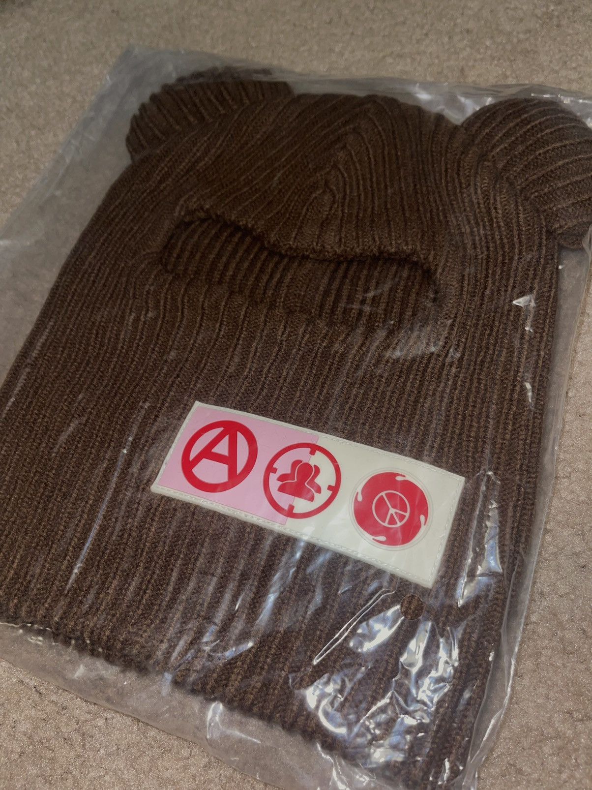 STILLZ STILLZ MASK by JOSE WONG (Brown) | Grailed