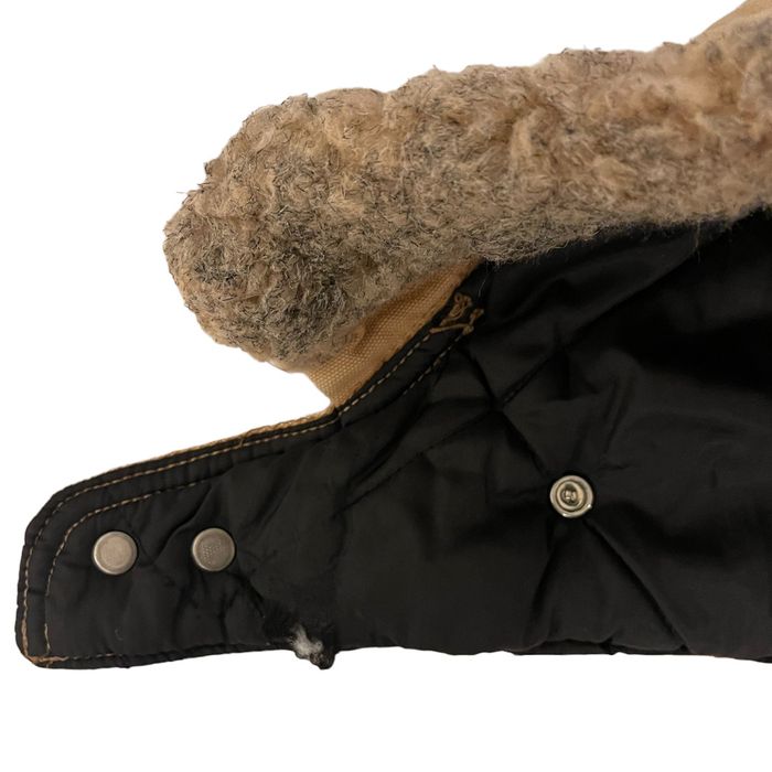 Vintage Rare Carhartt Vintage Fur-Lined Distressed Trapper Hood | Grailed