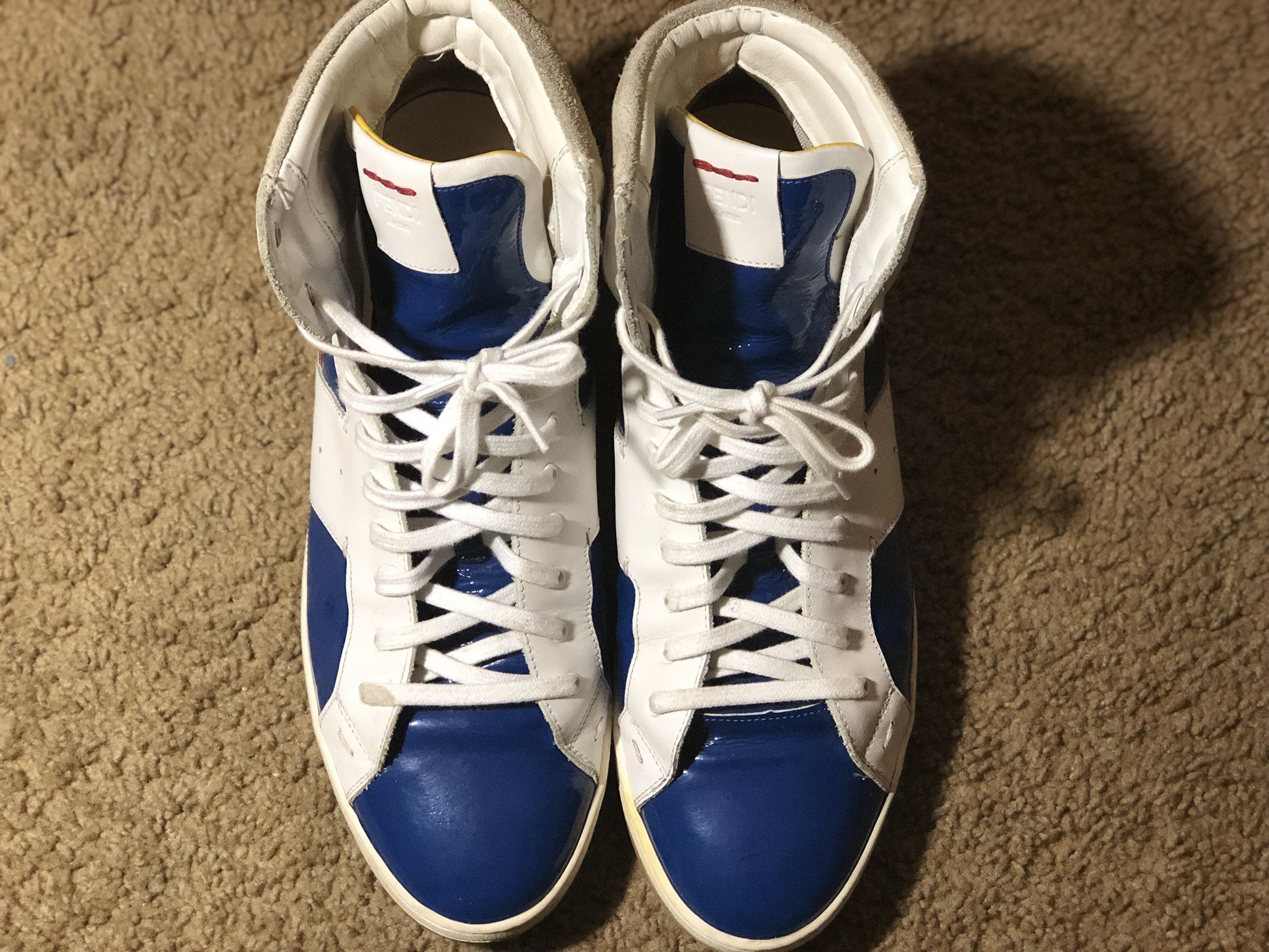 Fendi Vintage Fendi High Tops | Grailed