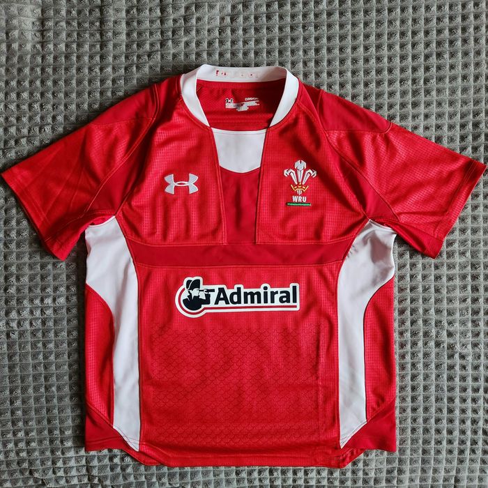 Under Armour Wales WRU Rugby 2011/2012 Shirt Jersey Under Armour ...