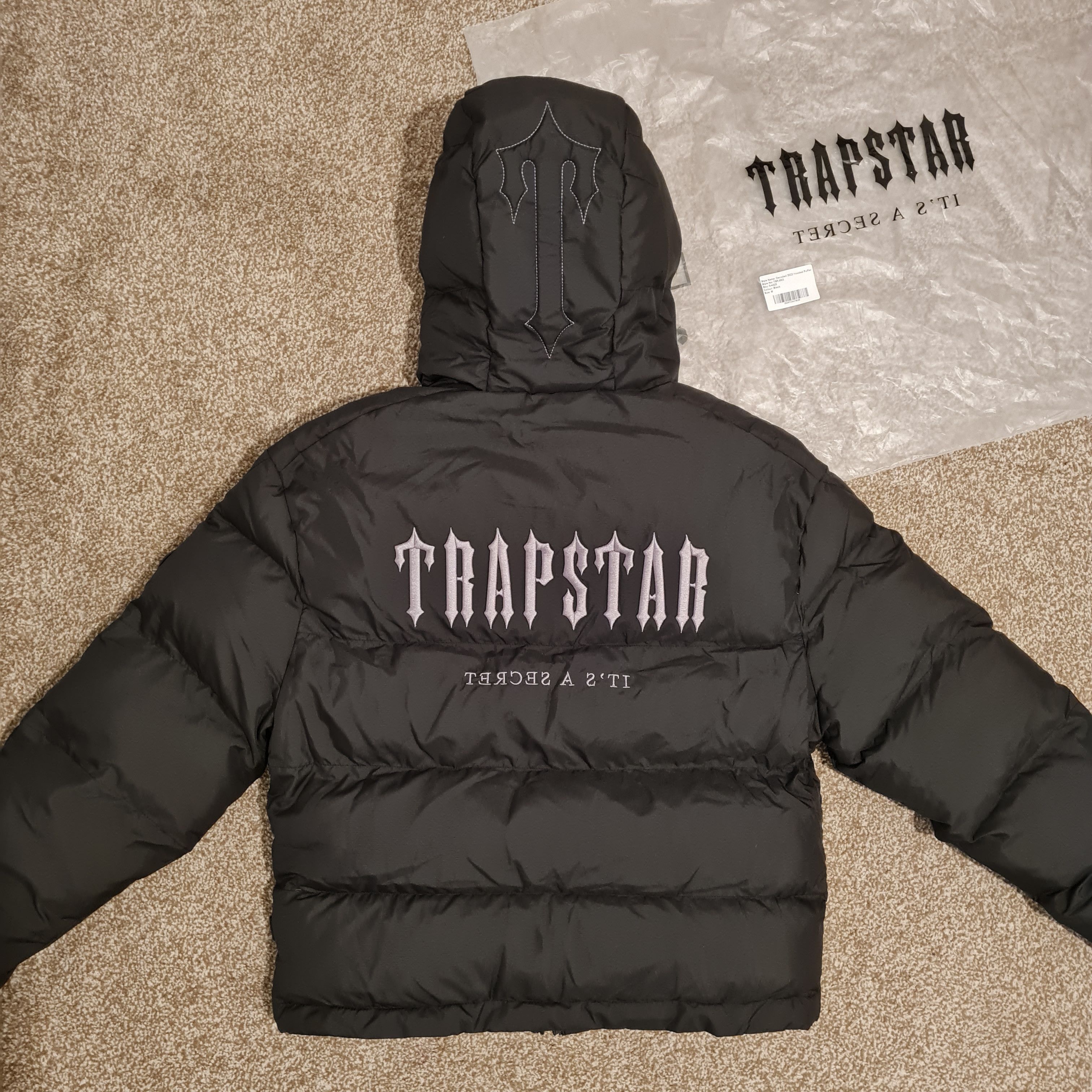 Trapstar London Trapstar Decoded Hooded Puffer Jacket 2.0 Size medium ...