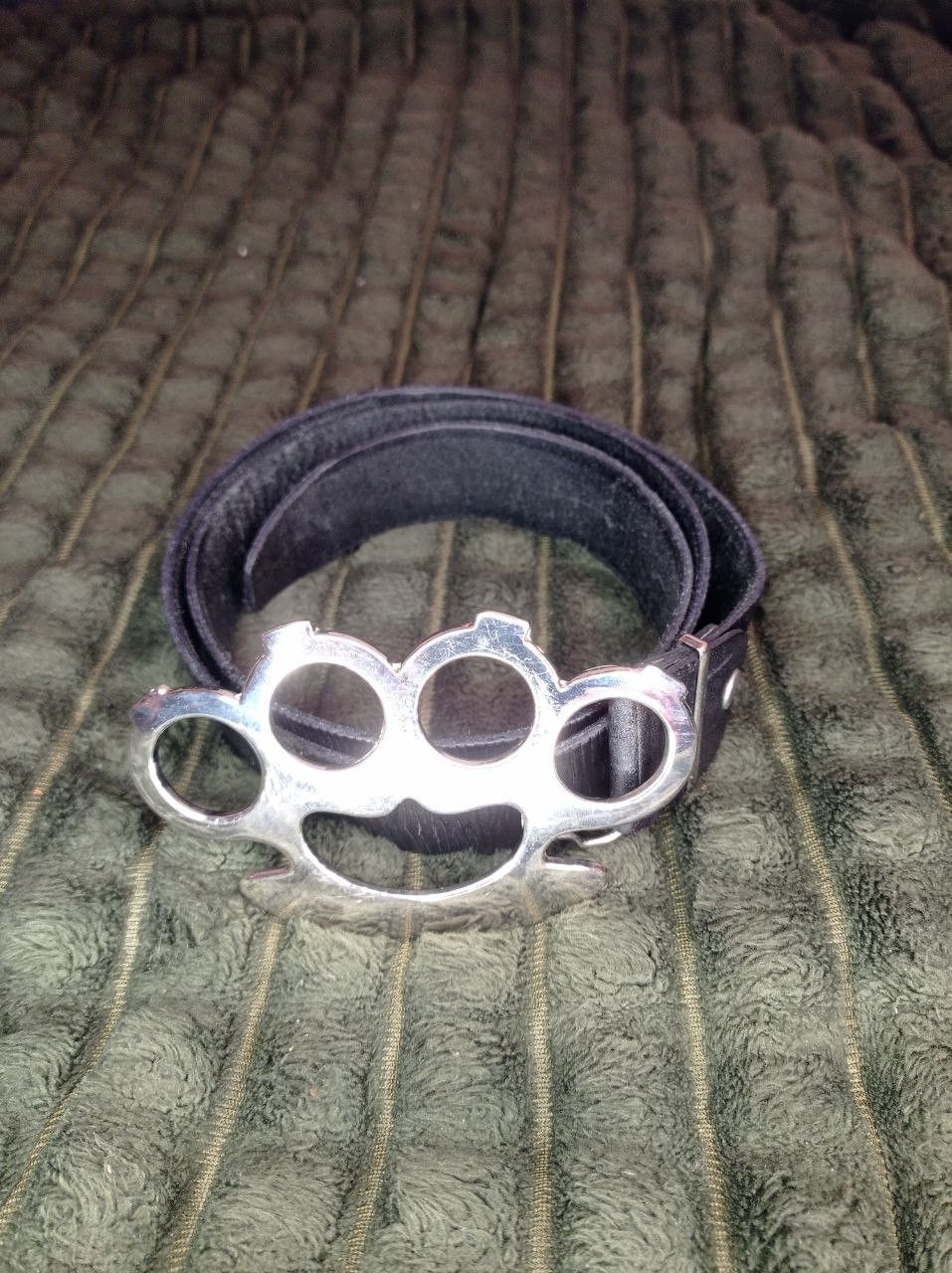 Japanese Brand × Streetwear × Vintage brass knuckles belt y2k | Grailed