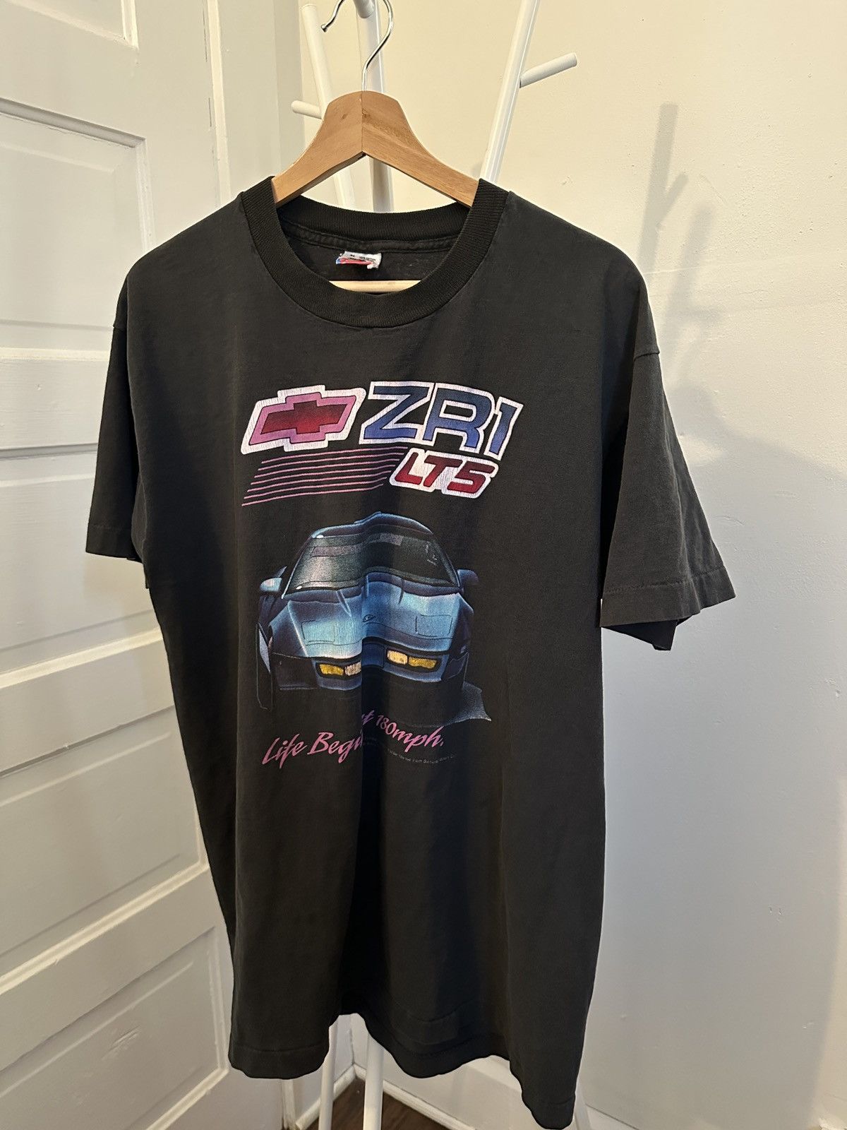 Chevrolet × Hanes × Vintage Vintage Hanes Chevy Corvette ZR1 shirt ...