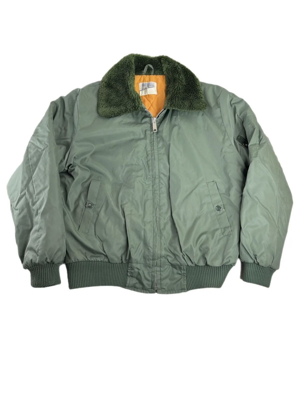 Sears × Vintage Vintage 70’s Sears Work Leisure Bomber Jacket Green ...