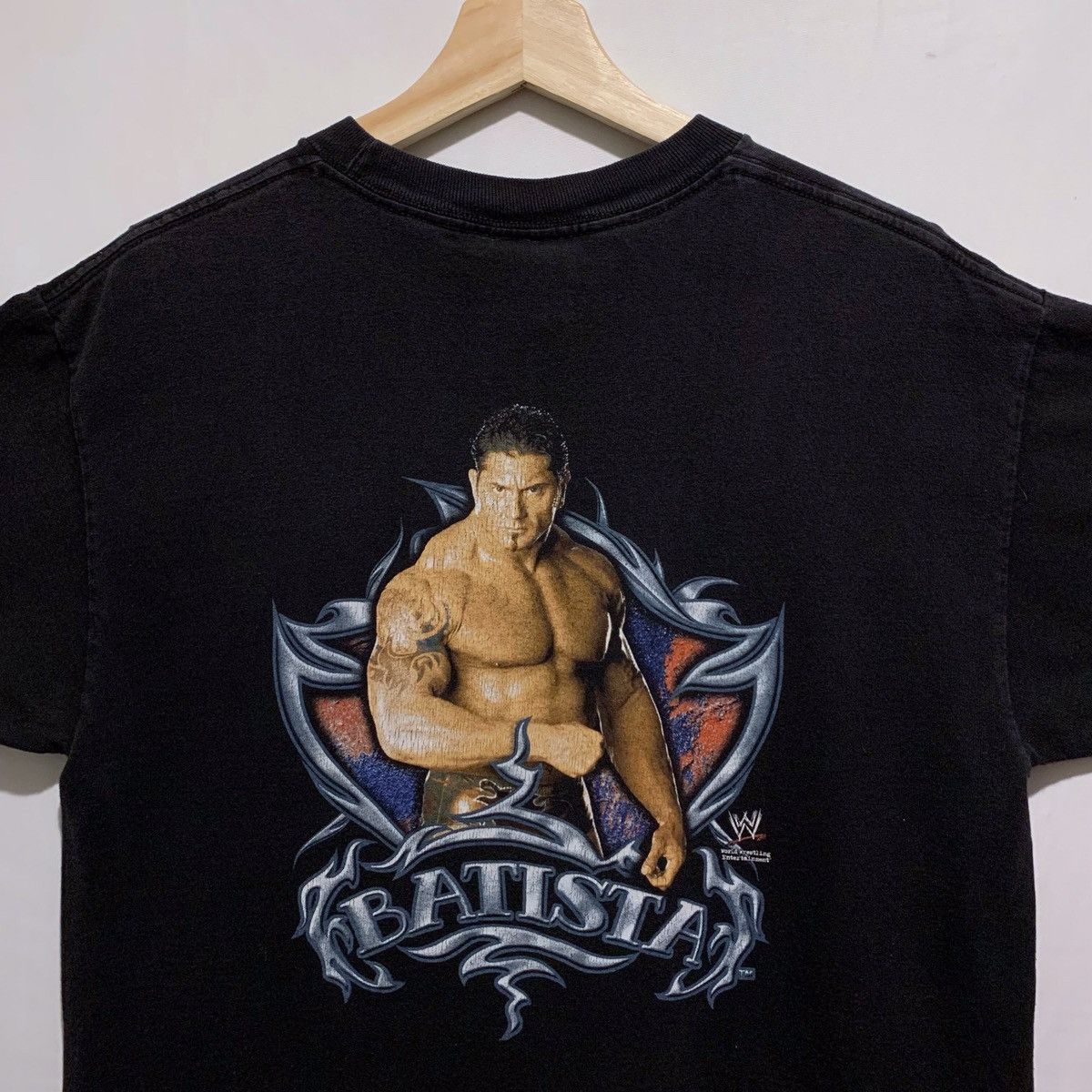 Vintage Vintage WWE Batista The Animal T Shirt Size Medium Y2K 2004 ...