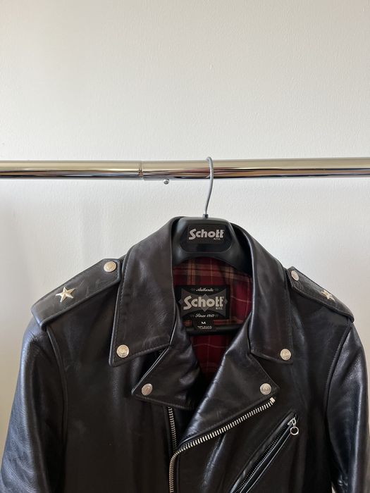 Schott Schott 626 Fitted Cowhide Perfecto Leather Jacket | Grailed