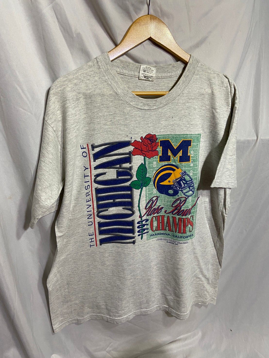 Vintage Vintage 1993 Michigan Wolverines T-Shirt | Grailed