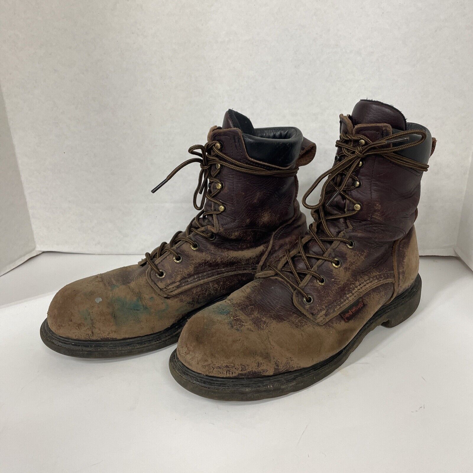 Vintage Red Wing 2408 Men's 11.5 Steel Toe Brown Leather 8" Work Boots ...