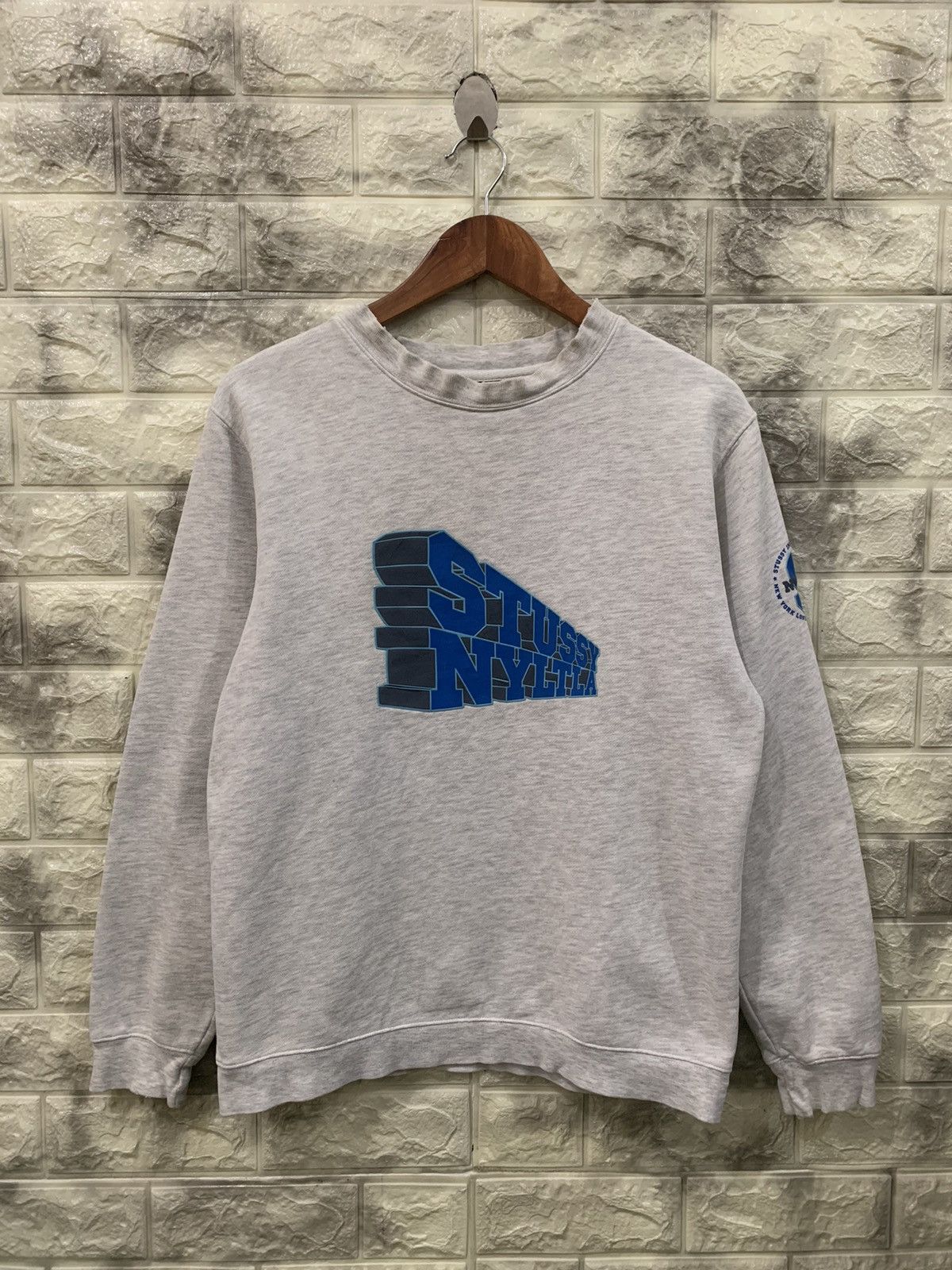 Streetwear × Stussy × Vintage Vintage Stussy Nyltla Sweatshirt | Grailed