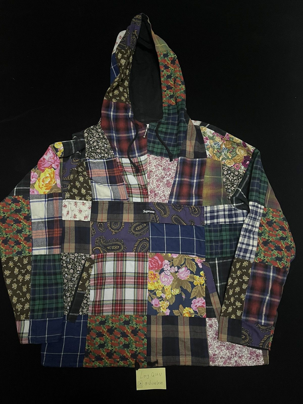 Supreme Supreme patchwork anorak hooded Jacket | Grailed