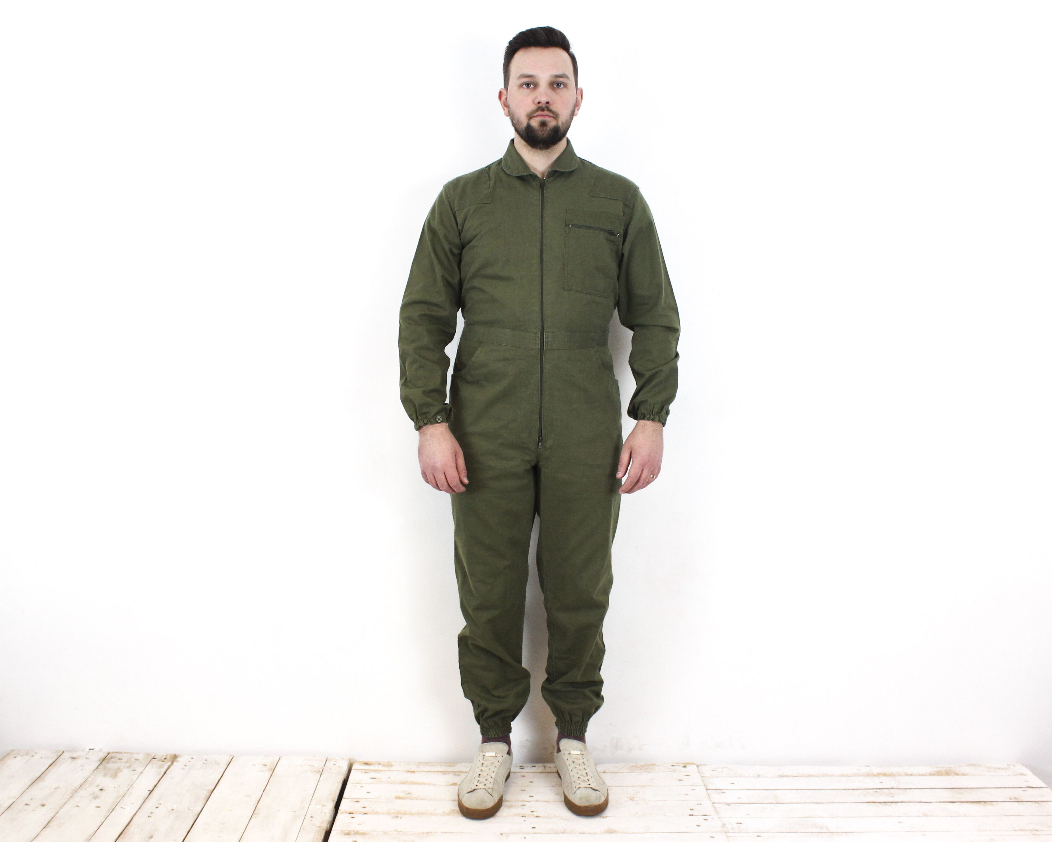 Other × Vintage ITALY ARMY Overalls Military Surplus Italian Coveralls ...