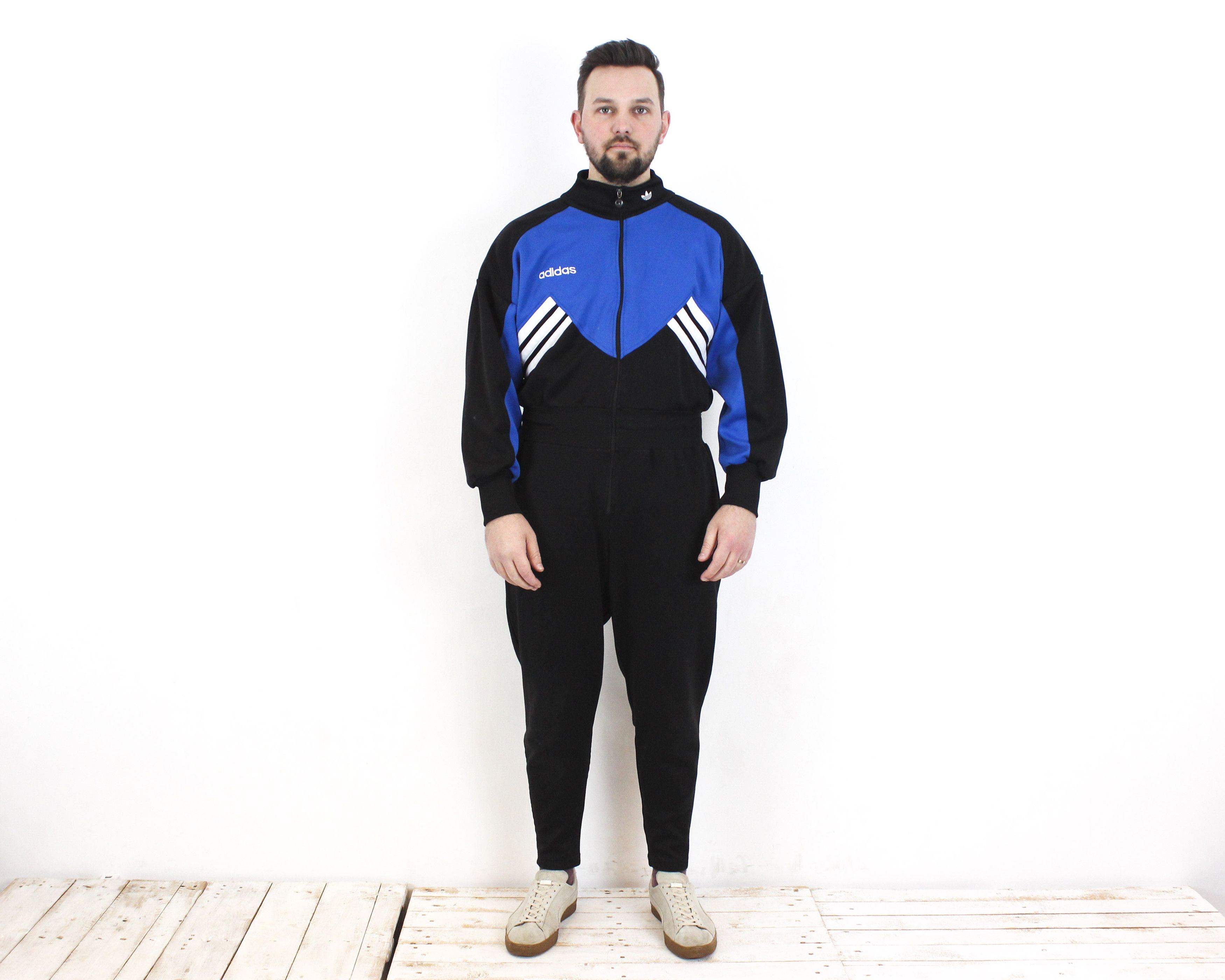 Adidas D7 One Piece Tracksuit Overalls Coveralls Jumpsuit Sports | Grailed