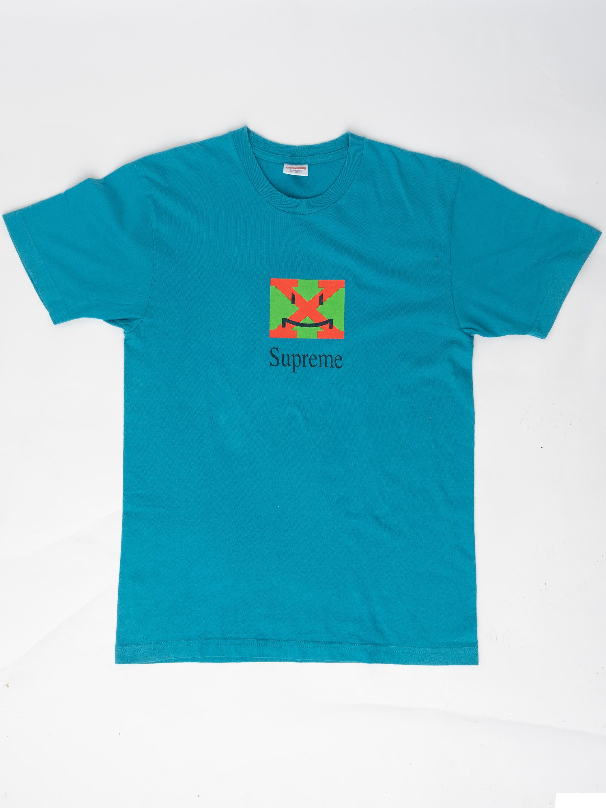 Supreme Supreme X Tee SS13 Mac Logo Rare Gucci Green Red Smiley Face ...