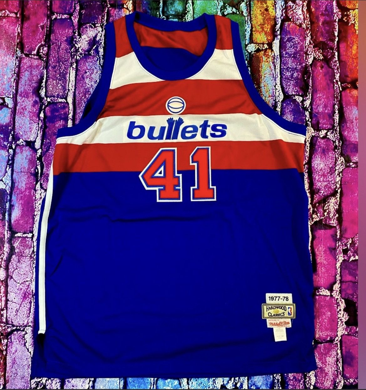 Mitchell & Ness Washington Bullets Wes Unseld Jersey Size 54 | Grailed