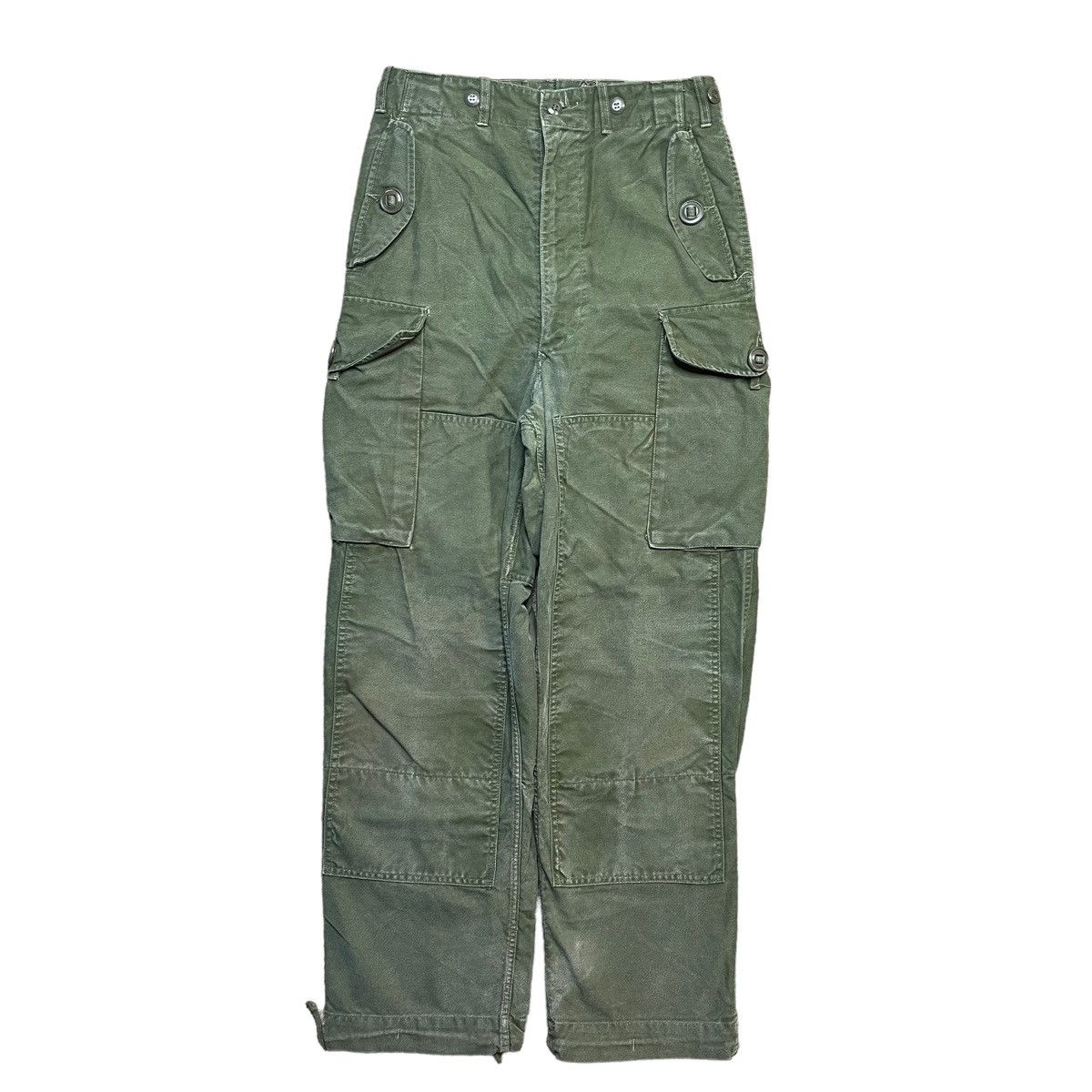 Vintage 60's VTG Canadian OG 107 GS Army Military Pants Vietnam War ...