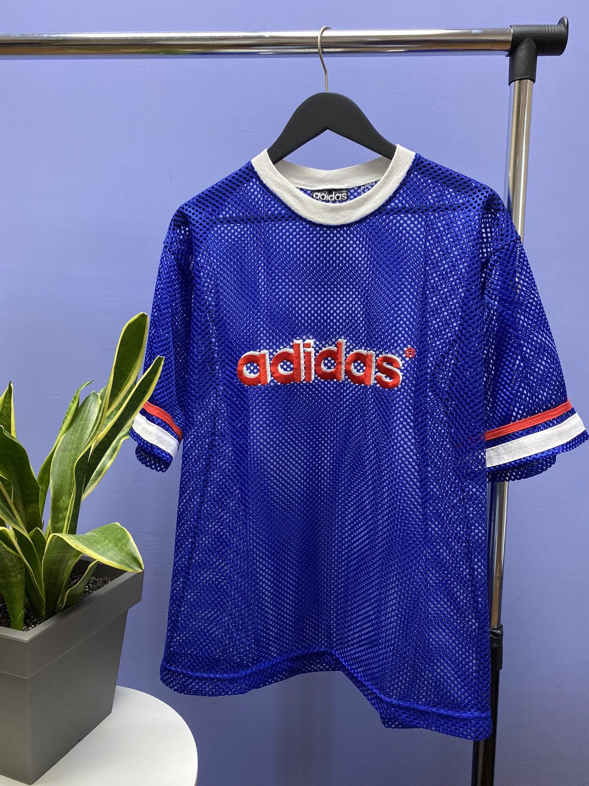 Adidas Vintage Adidas Mesh T Shirt | Grailed