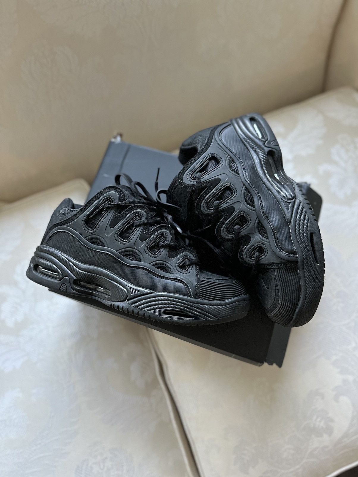 Osiris Osiris D3 2001 Triple Black Sneakers | Grailed