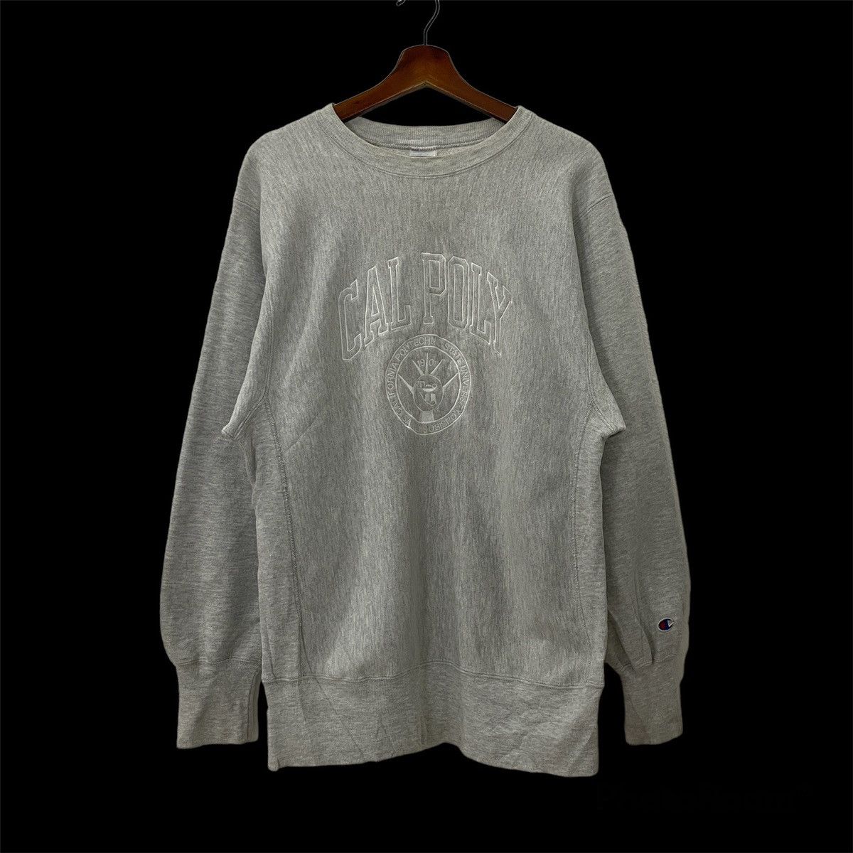 Champion Vintage 90s Champion Reverse Waeve CAL POLY Sweatshirt | Grailed