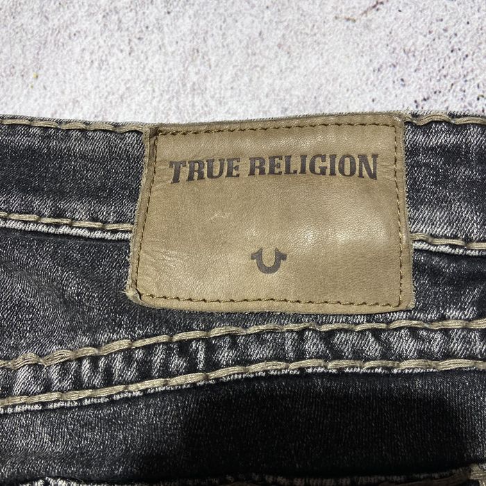 True Religion RARE True Religion Ricky Dark Grey Jeans | Grailed
