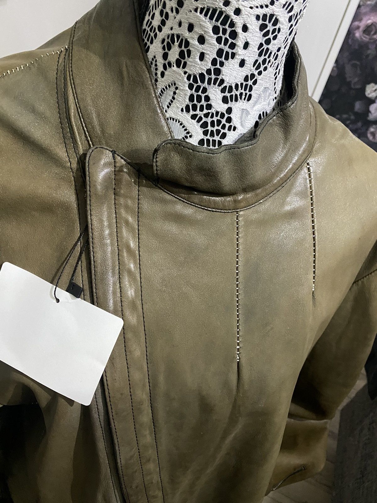 Guidi × Incarnation × Vintage Incarnation shell Calf leather jacket RAR ...