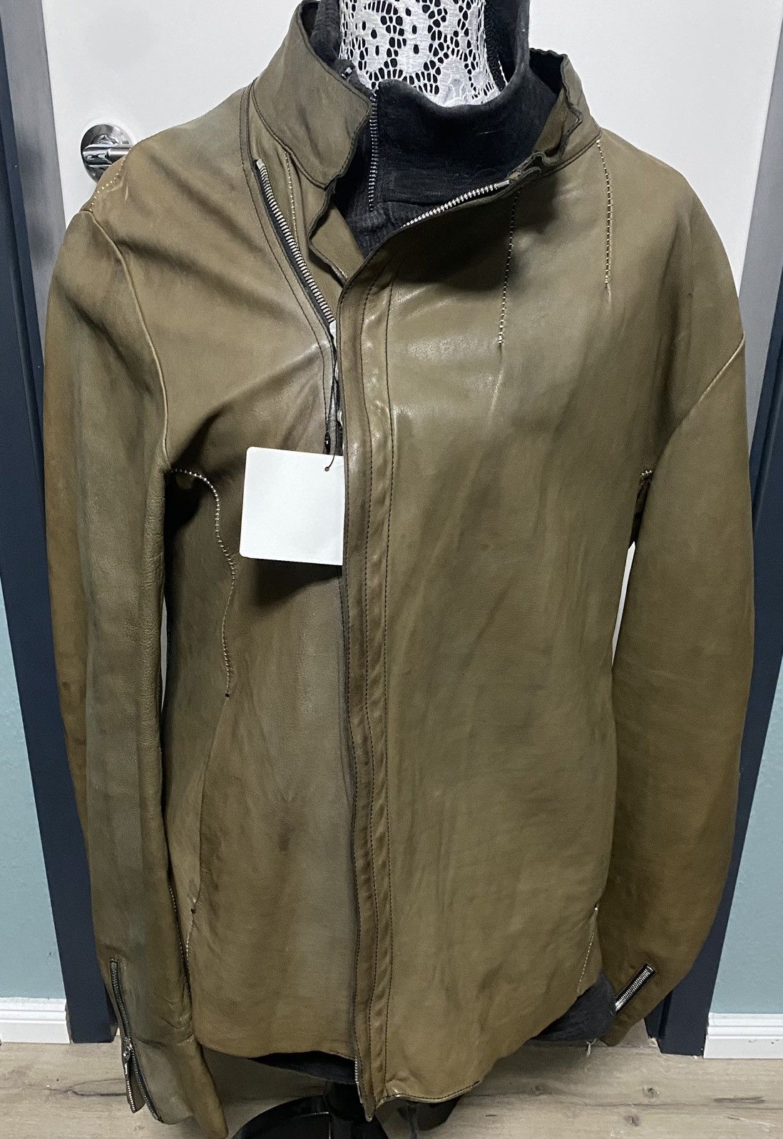 Guidi × Incarnation × Vintage Incarnation shell Calf leather jacket RAR ...