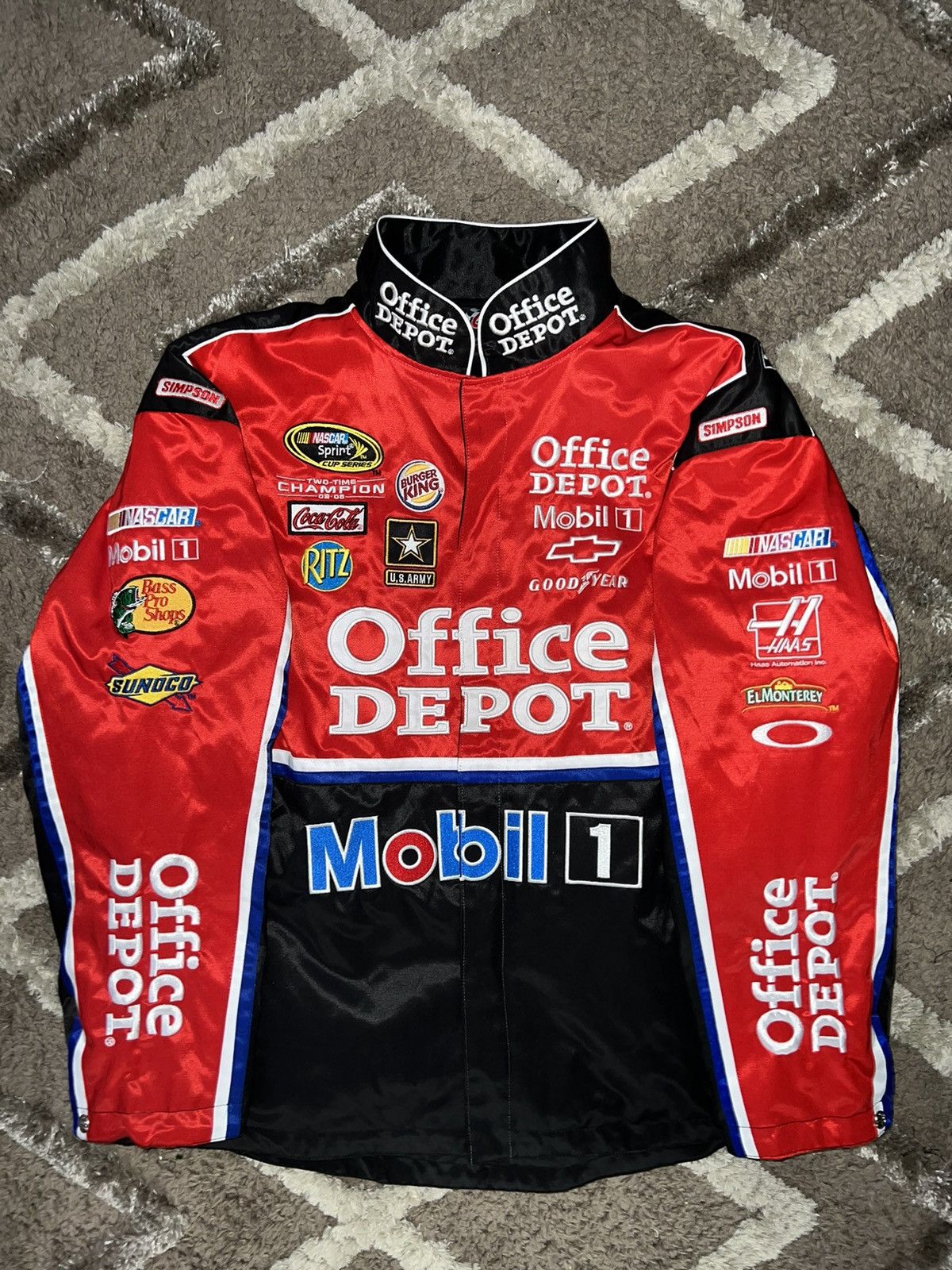 Chase Authentics Chase Authentics Office Depot NASCAR Racing Jacket ...
