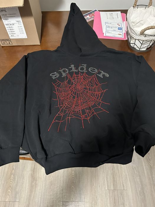 Spider Worldwide OG Rhinestone Sp5der Spider worldwide hoodie | Grailed