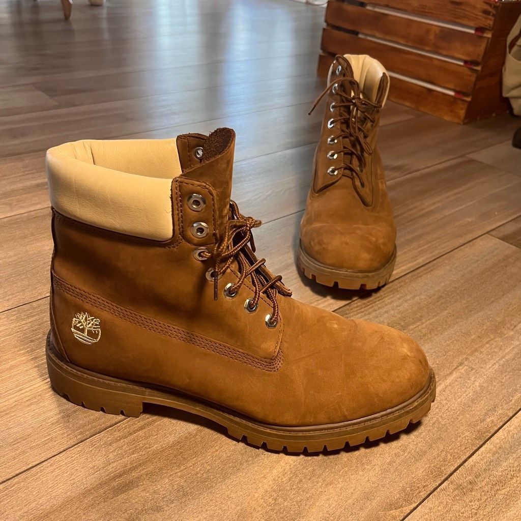 Timberland Timberlands Brown Suede 6in Premium Boot Men 11.5 | Grailed