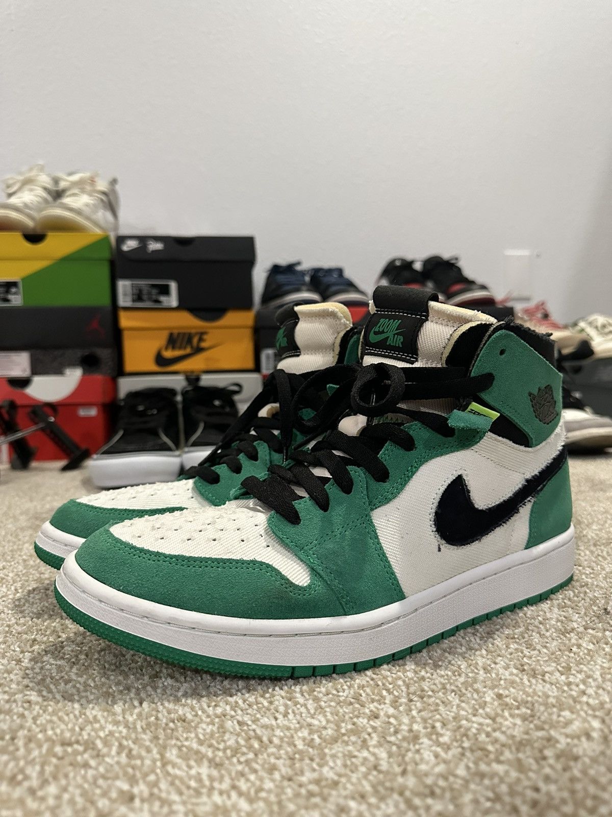 Nike Jordan 1 CMFT Zoom Stadium Green | Grailed