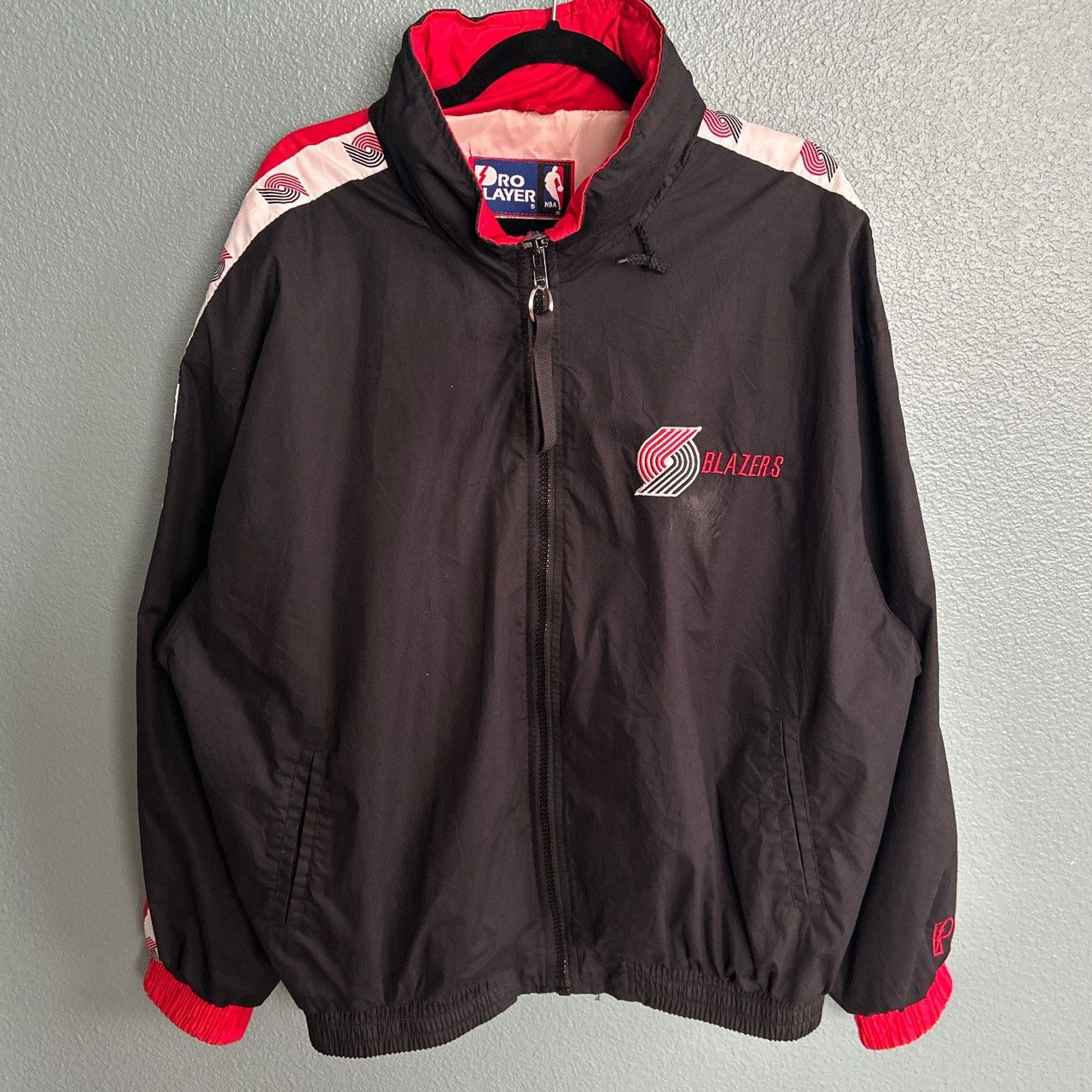 NBA × Pro Player × Vintage Vintage Pro Player Trailblazers jacket | Grailed