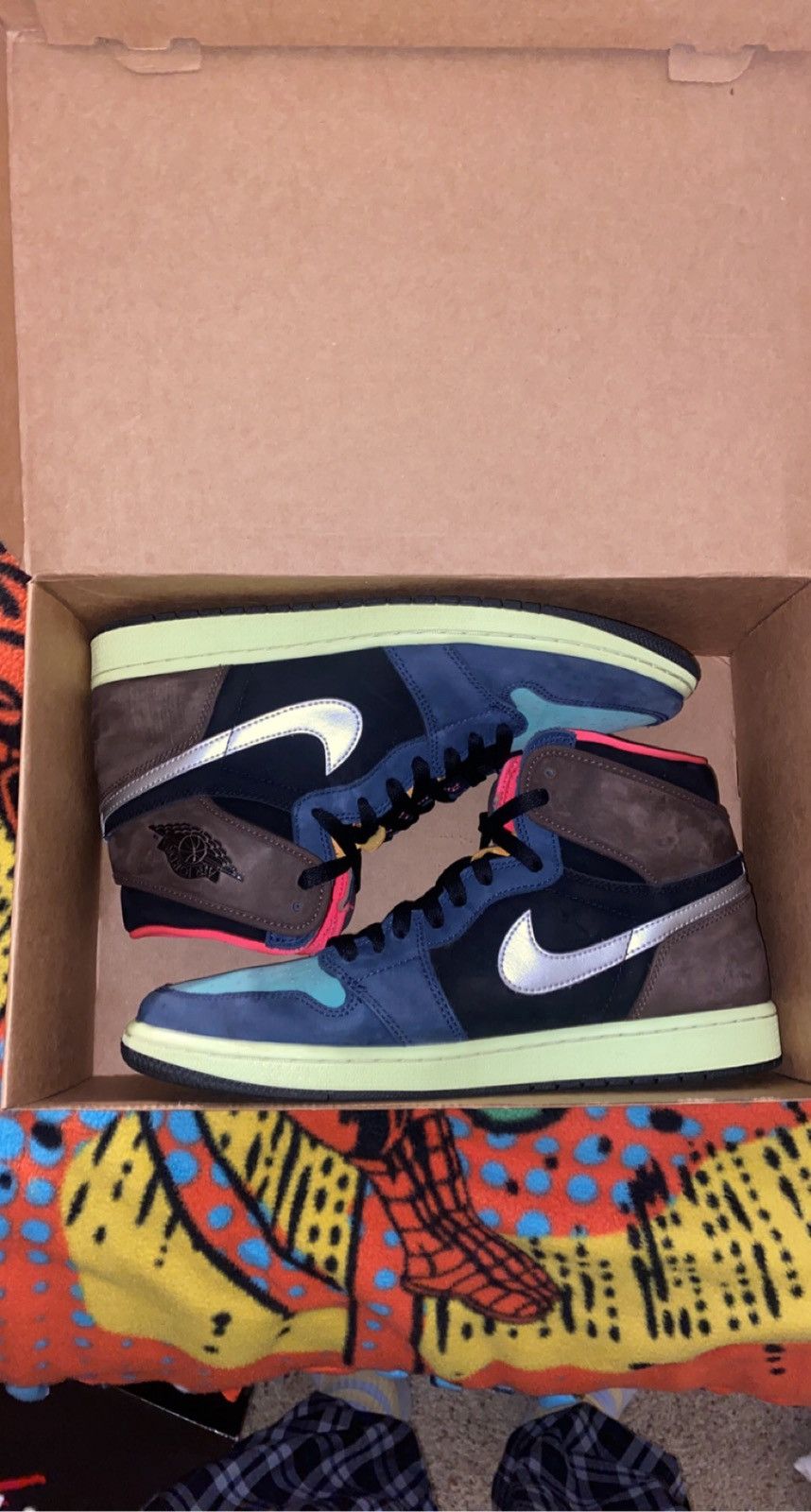 Nike Jordan 1 high OG Tokyo Biohack | Grailed