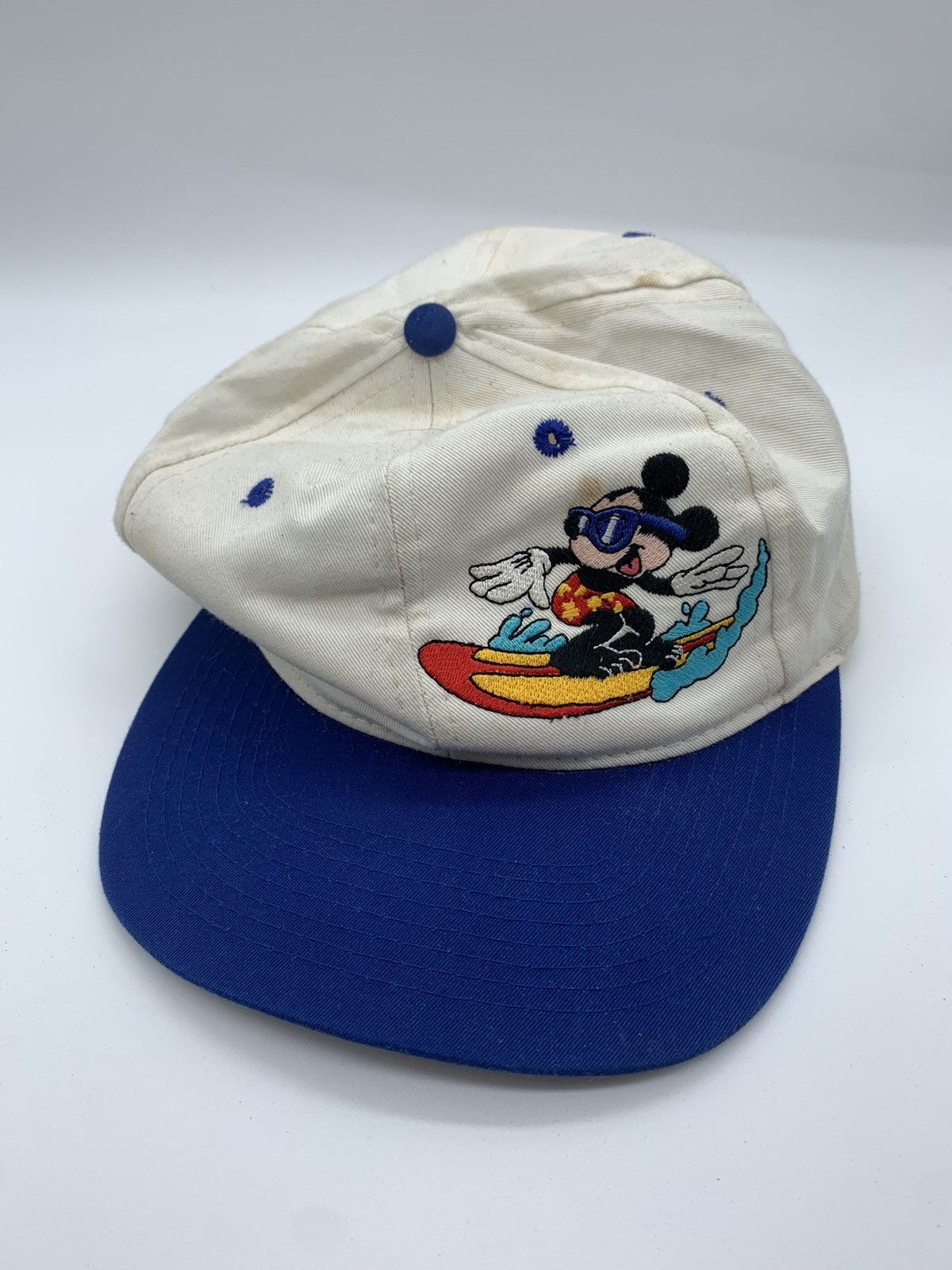 Vintage Vintage Mickey Mouse Surfing Embroidered Cap | Grailed