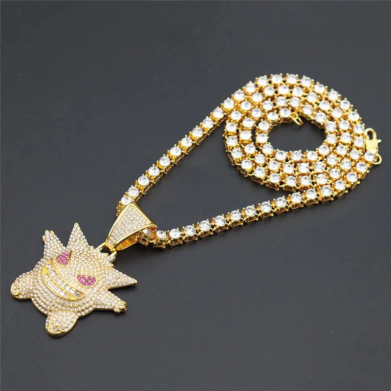 Japanese Brand Gengar Chain Choker Necklace | Grailed