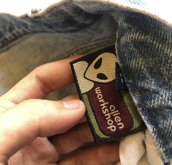 Vintage Vtg ALIEN WORKSHOP Y2K hip hop skate baggy jeans | Grailed