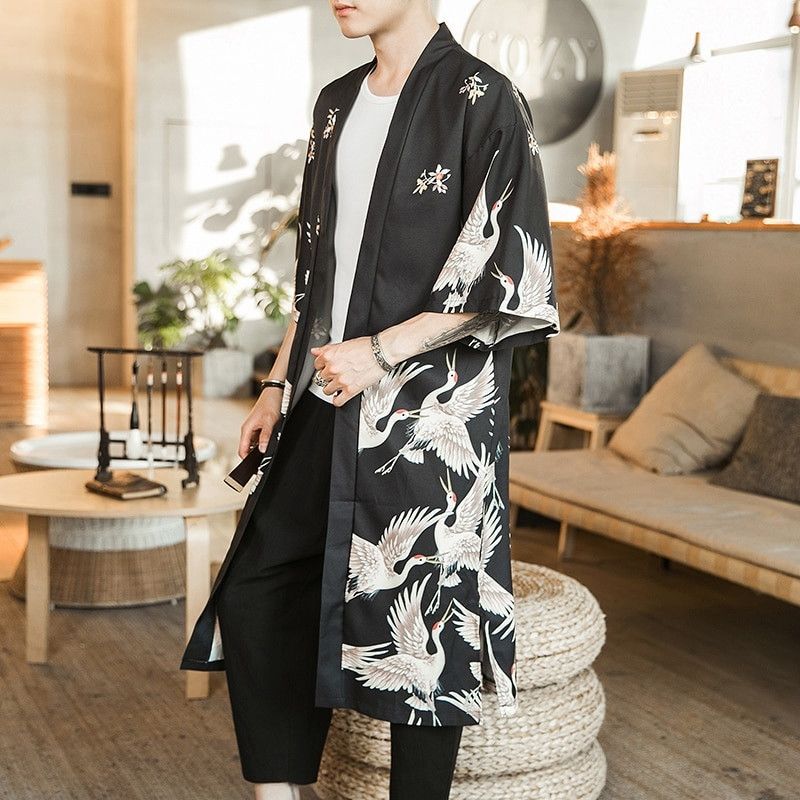 Streetwear Samurai Costume Clothing Kimono Jacket | Grailed