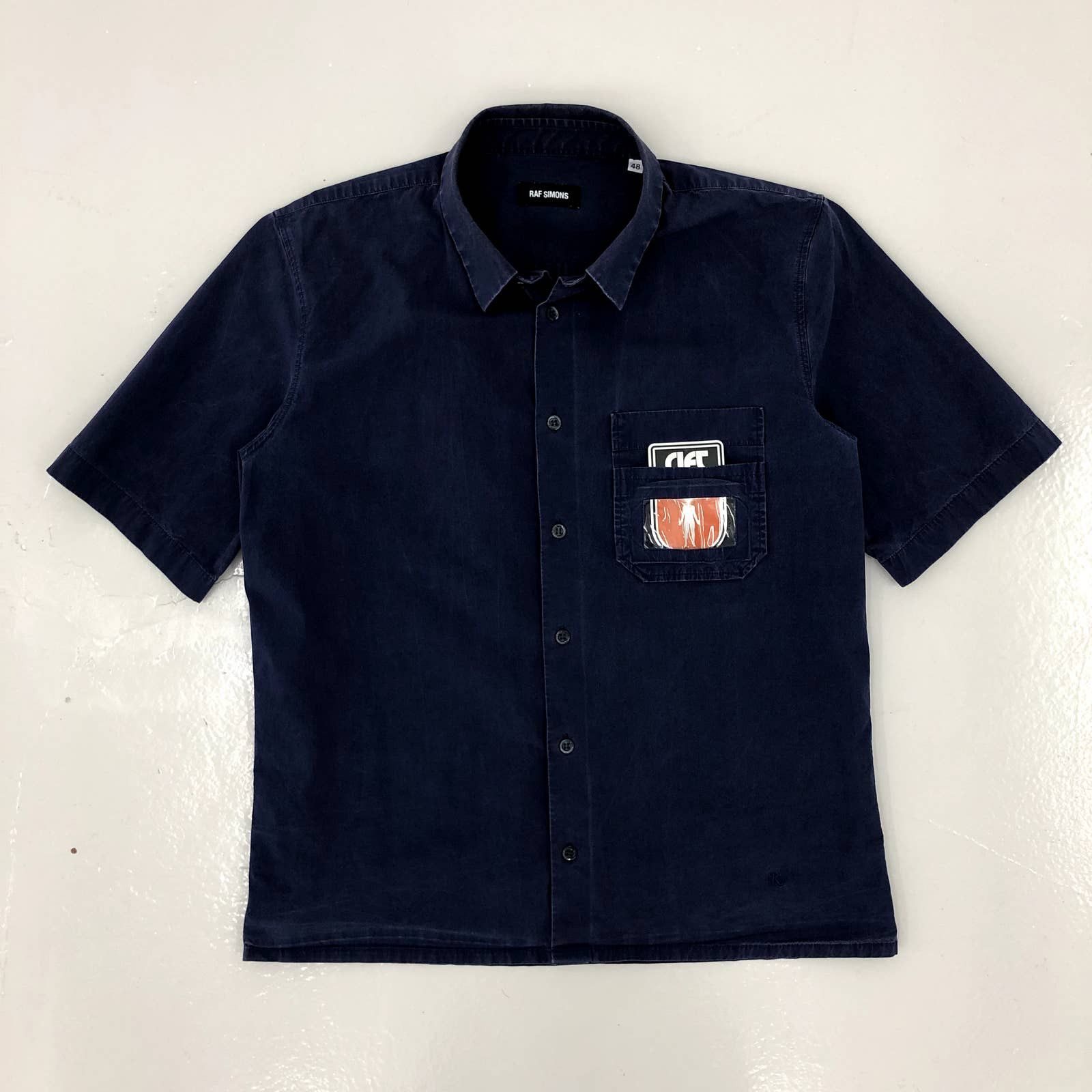 Raf Simons Raf Simons SS18 Transparent Pocket Shirt | Grailed