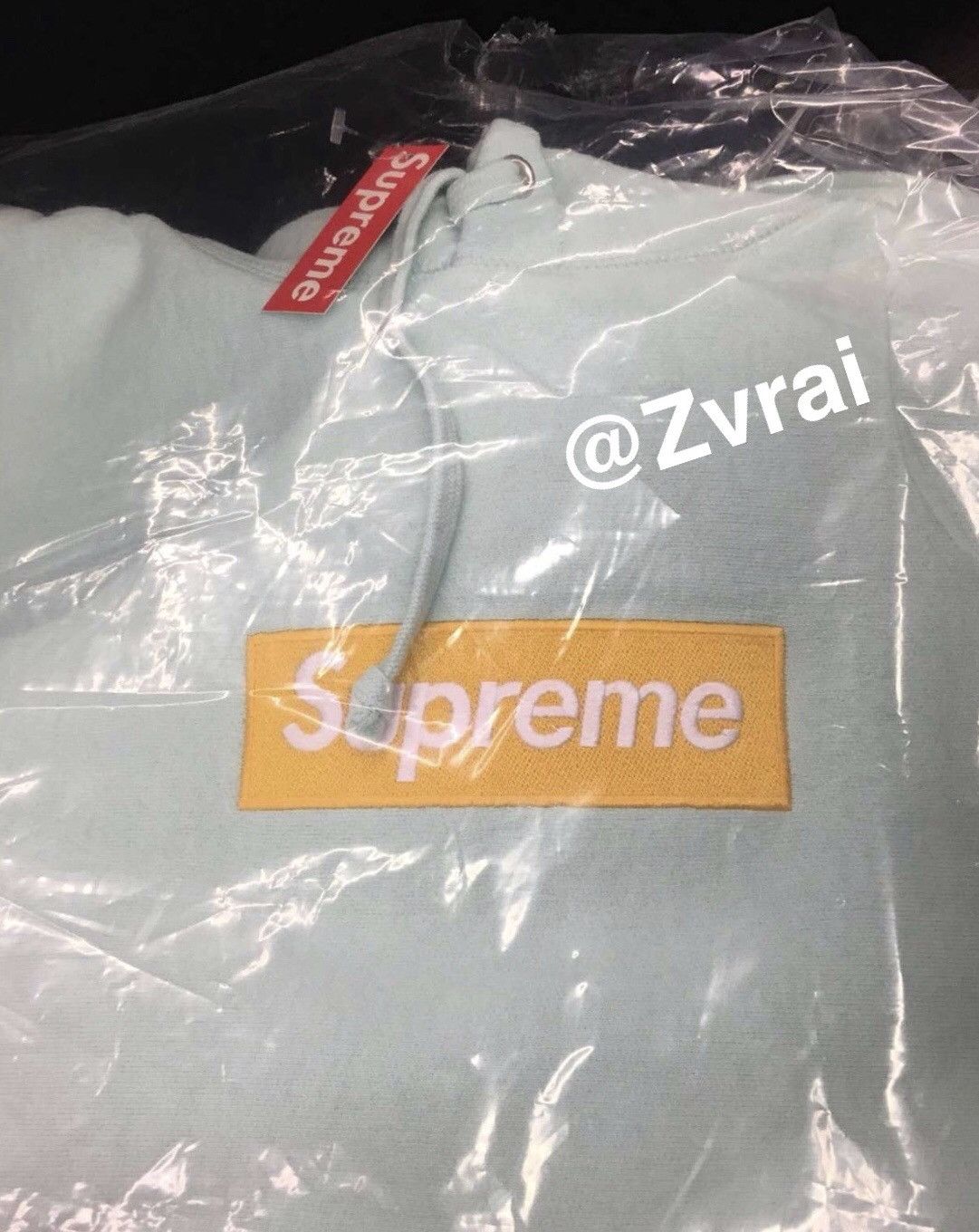Supreme Supreme “Ice blue” Box Logo | Grailed