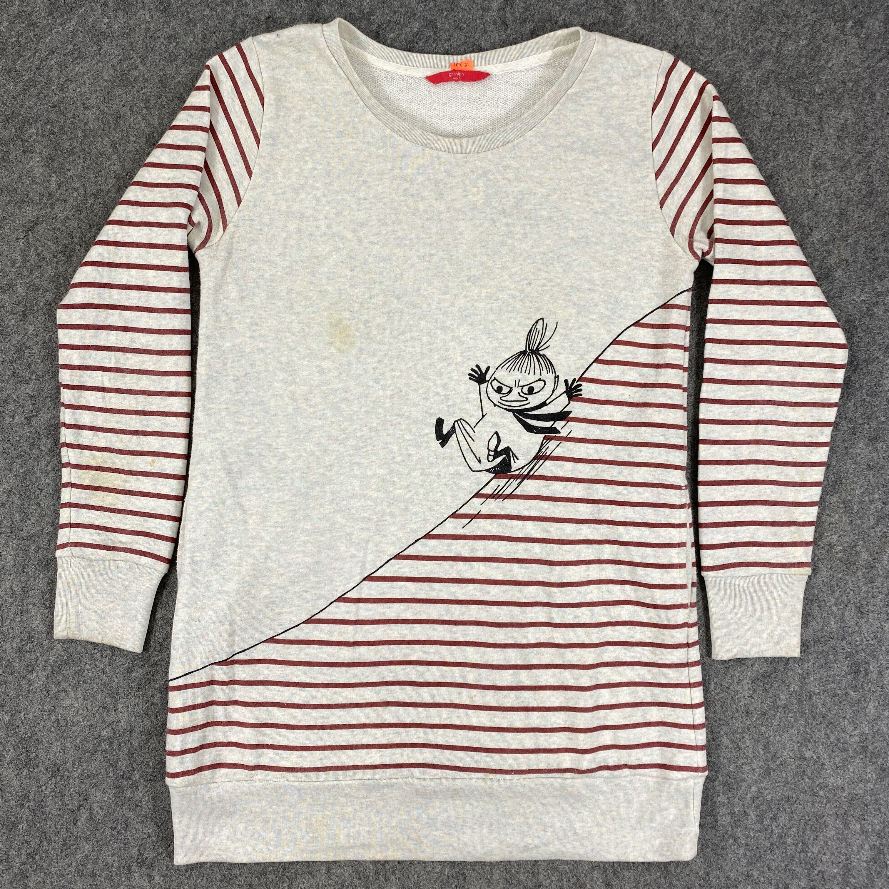 Vintage Vintage Moomin Characters Stripe Sweatshirt - SW0112 | Grailed