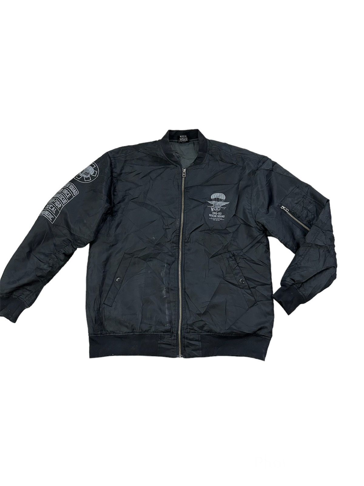 Military 💥RARE EMS RESCUE SQUAD BOMBER JACKETS‼️‼️ | Grailed