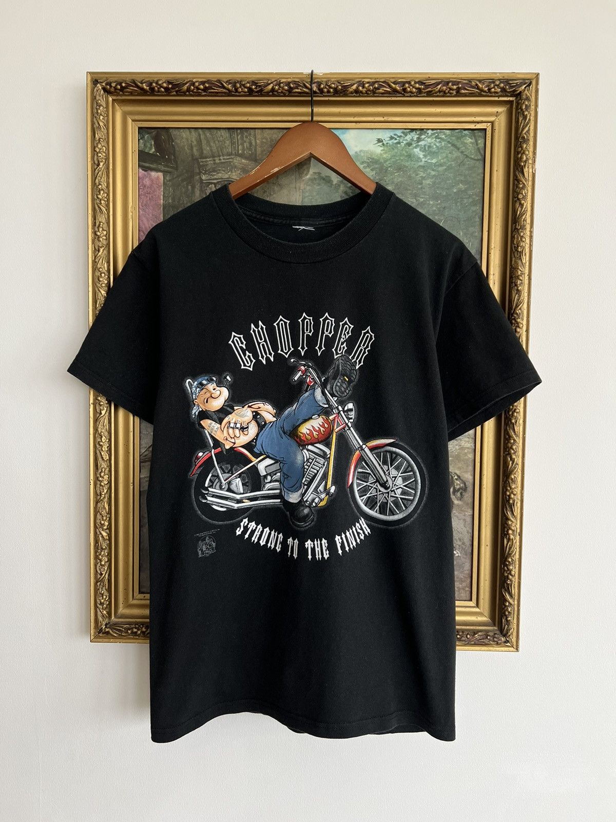 Cartoon Network × Streetwear × Vintage Vintage 2003 Popeye Biker ...