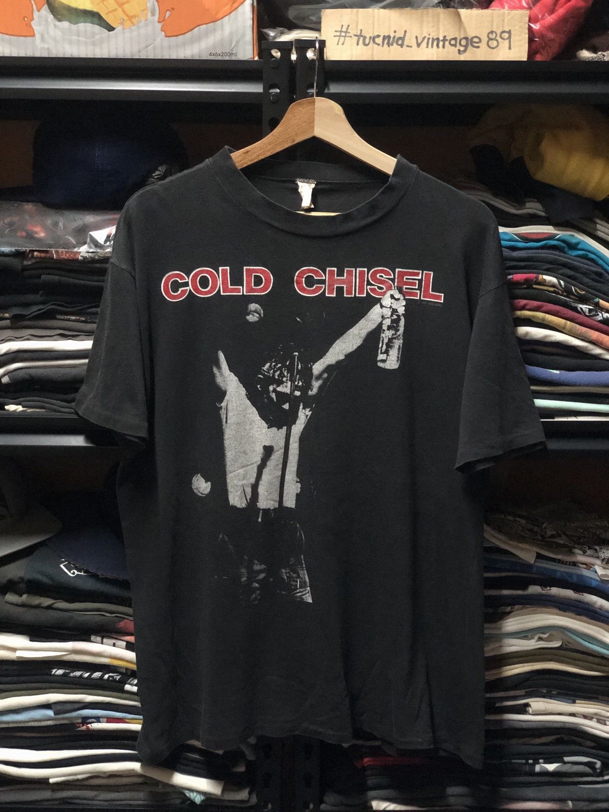 Band Tees × Vintage Rare!! Vintage 90s Cold Chisel Tshirt | Grailed