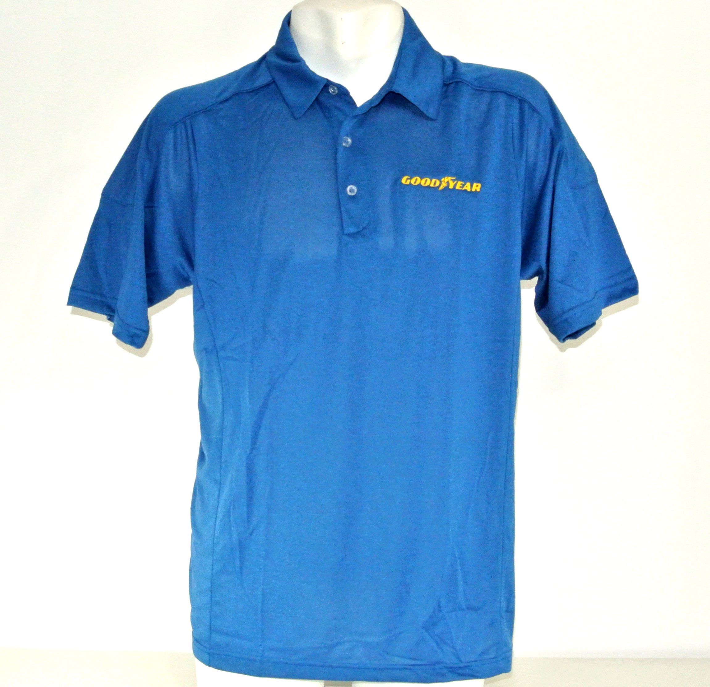 Other GOODYEAR TIRE Employee Uniform Blue Polo Shirt NEW | Grailed