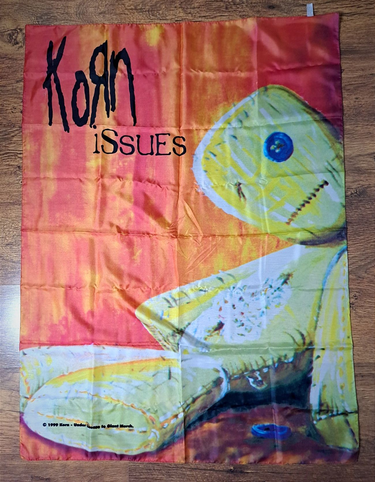 Vintage KORN x ISSUES x VINTAGE FLAG 1999 | Grailed