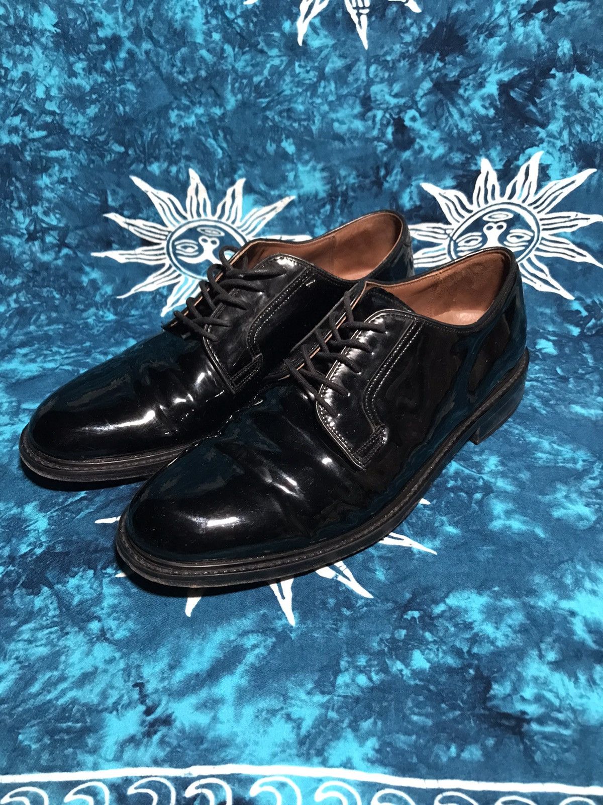 Leather × Vintage Black Patent leather Formal Shoes Dex classic | Grailed