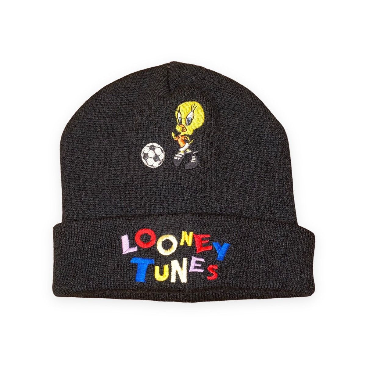 Streetwear × Vintage Vintage Looney Tunes Tweety beanie | Grailed