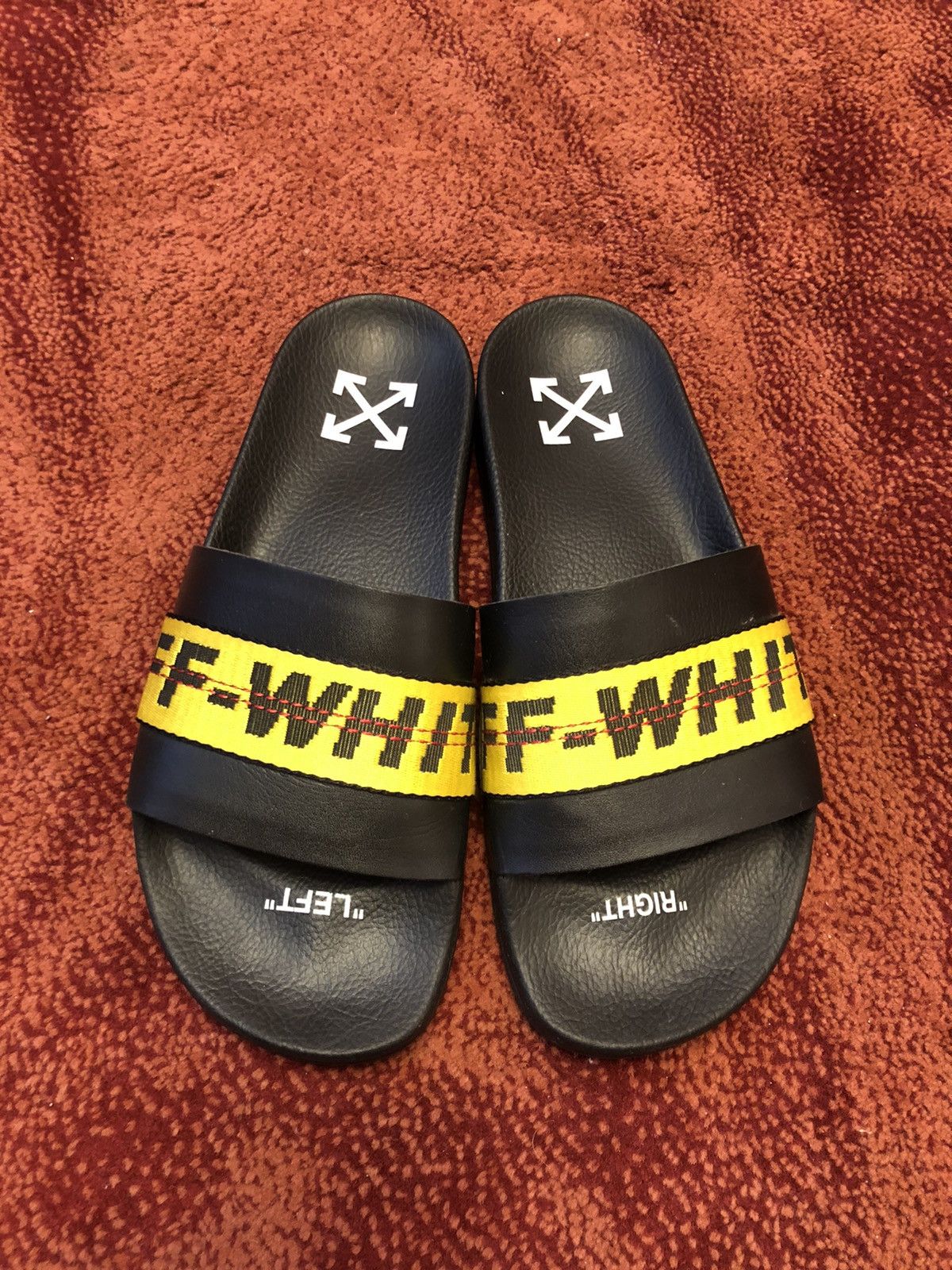 Off-White Off-white Industrial Belt Slides | Grailed